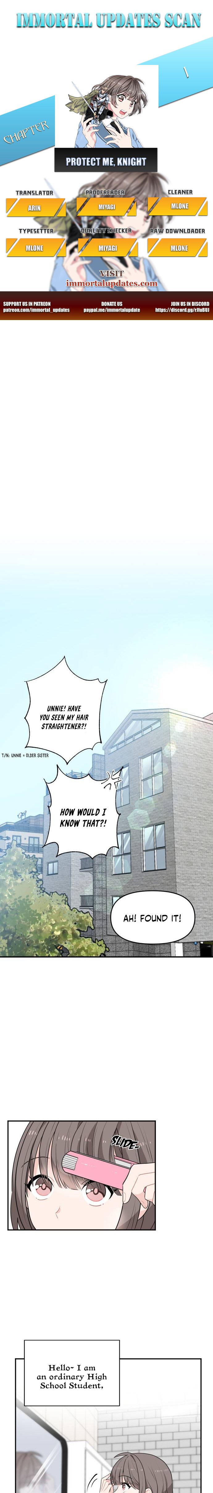 Protect Me, Knight - chapter 1 - Kissmanga