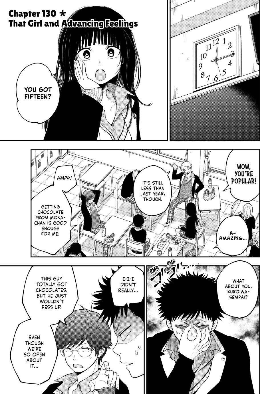 My Charms Are Wasted On Kuroiwa Medaka - Chapter 130 - Kissmanga