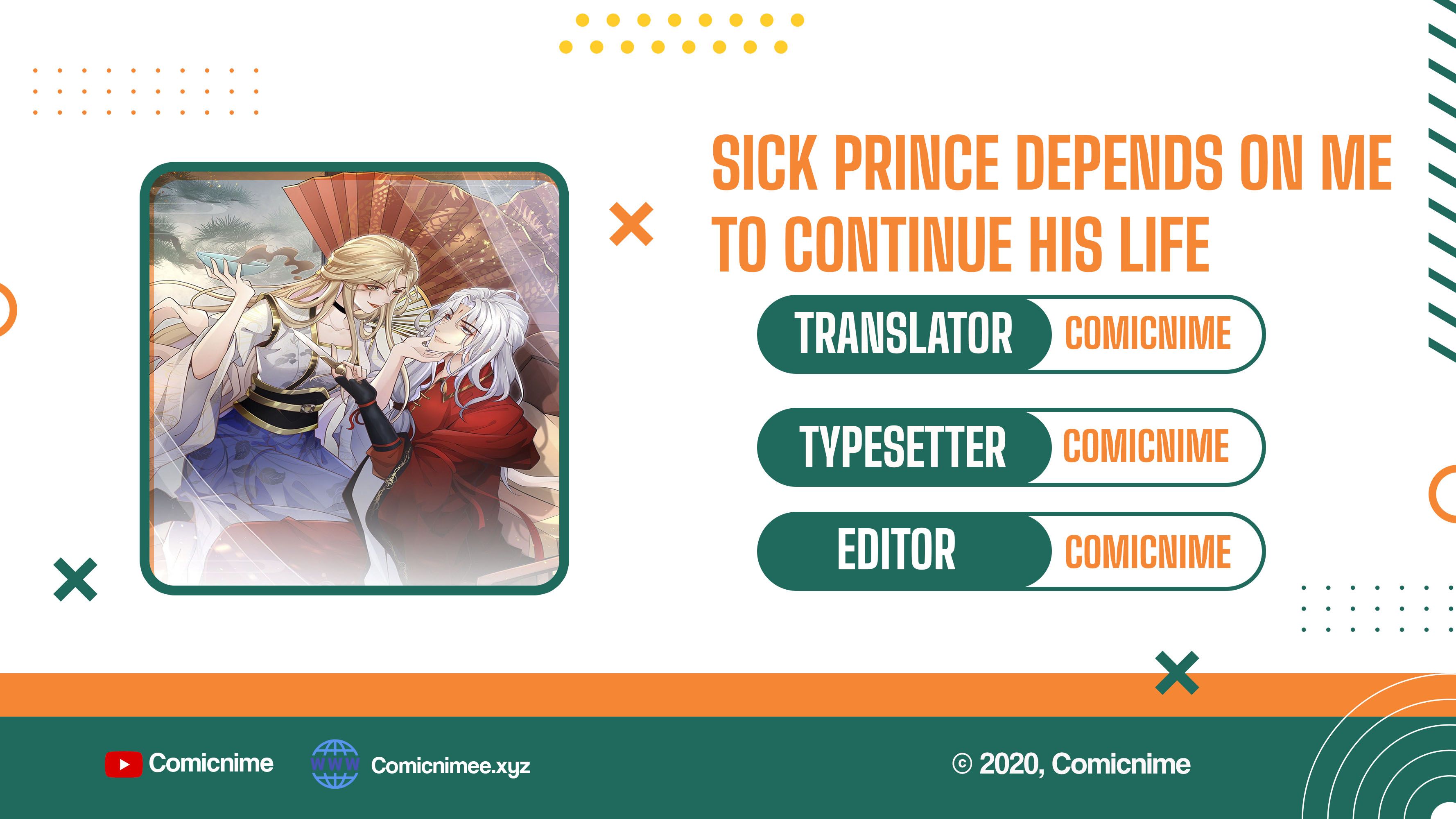 Sick Prince Depends on Me to Continue His Life - chapter 1 - Kissmanga