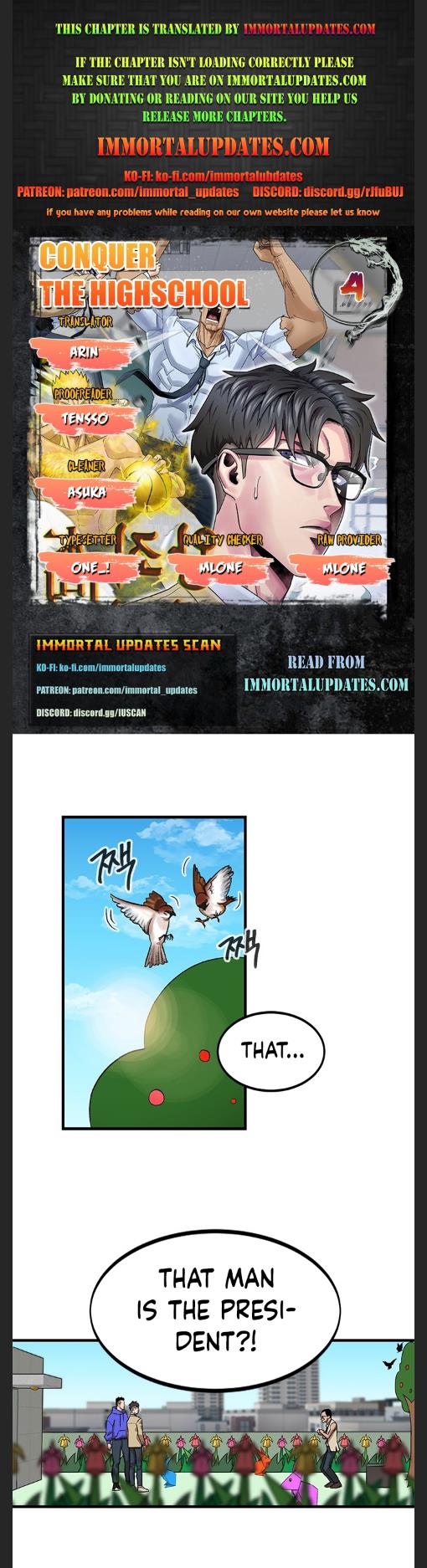 Conquer The Throne Highschool - Chapter 4 - Kissmanga