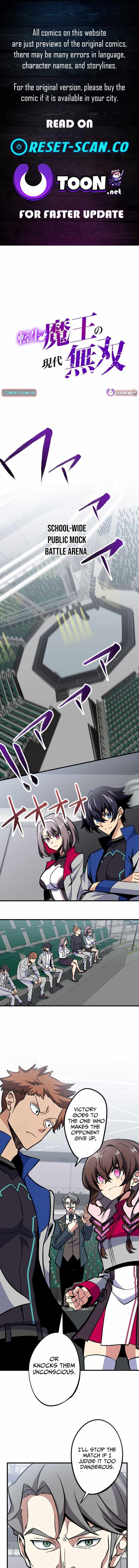 The Reincarnated Demon King Dominates the Modern World - Chapter 10 ...